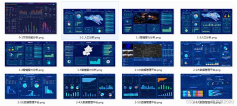 Echarts大屏展示大数据可视化附50套模板案例代码源码echarts大屏模板 Csdn博客