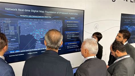 Huawei Debuts Imaster Nces Real Time Digital Map For Ip Networks At