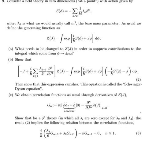 Qft Generating Functional