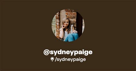 Sydneypaige Listen On Spotify Linktree