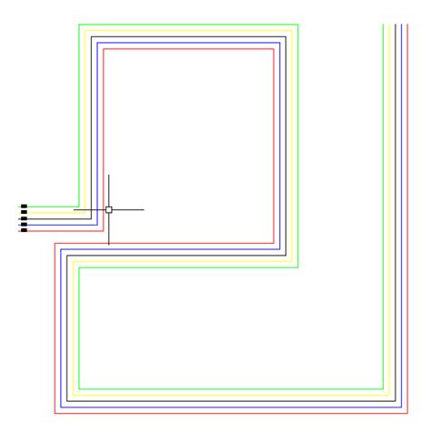 Solved Mline But Three Lines Lisp Autodesk Community