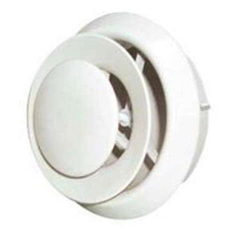 Vt0110 Round Air Diffuser Plastic 4 5 In Dia White