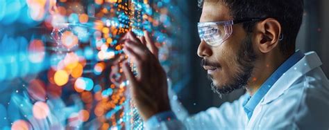 Premium Photo Ai Algorithms Analyzing Electronic Health Background