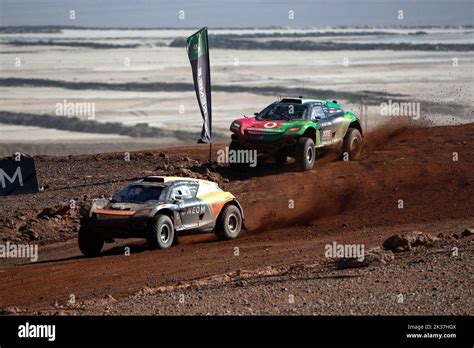 9 25 2022 Emma Gilmour Nzl Tanner Foust Usa Neom Mclaren Extreme E Führt Tamara