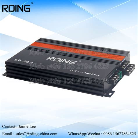 Bulk Buy China Wholesale Factory Price 4ch 55w Car Amplifier With Best