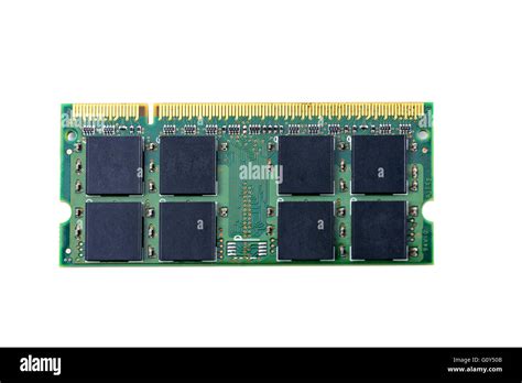 Closeup Details Of Computer Memory RAM Stock Photo Alamy