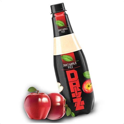 Drizz Fizz Apple Juice 999 Purity Sweet Apple Fizz Flavor No