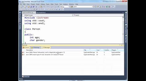 C New And Delete Operators Youtube