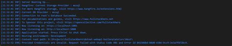 Logging Fullstackhero