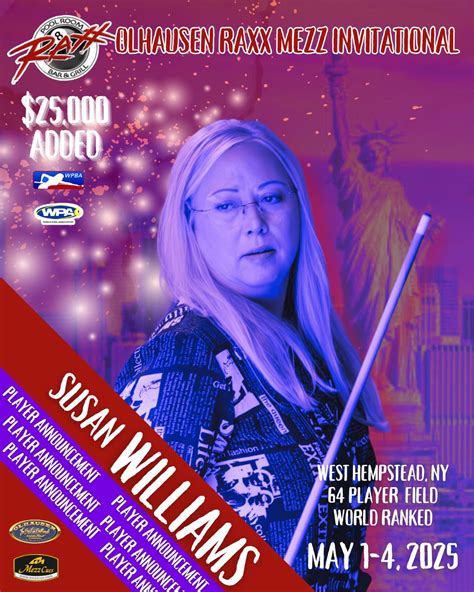 Womens 𝑾𝑷𝑩𝑨 𝑶𝒍𝒉𝒂𝒖𝒔𝒆𝒏 𝑹𝒂𝒙𝒙 𝑴𝒆𝒛𝒛 𝑰𝒏𝒗𝒊𝒕𝒂𝒕𝒊𝒐𝒏𝒂𝒍 📍 Raxx Billiards New York 📅 May 1 4th 📺 Wpba