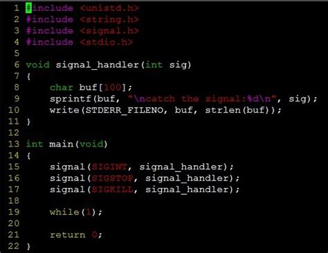 linux c实践 1 ：不可忽略或捕捉的信号—sigstop和sigkill csdn博客
