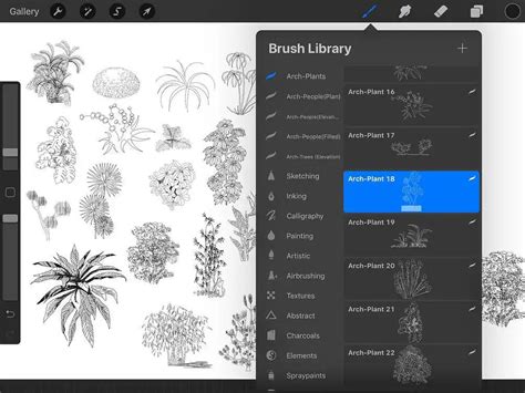 Procreate Line Art And Architecture Brush Suite Free Download