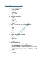 Ms Excel Mcq Questions Compressed Pdf MS Excel MCQ Questions And Answers Pdf Portrait And