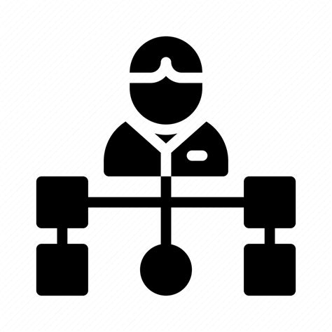 Organization Diagram Hierarchical Structure Hierarchy User Icon Download On Iconfinder