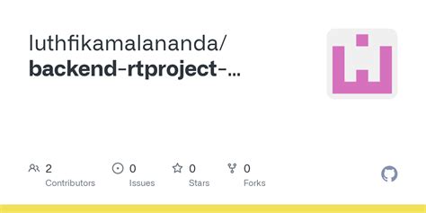 github luthfikamalananda backend rtproject capstone sib3