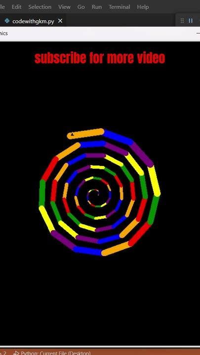 The Ultimate Python Project Best Python Graphics Pythontutorial Shorts Youtube