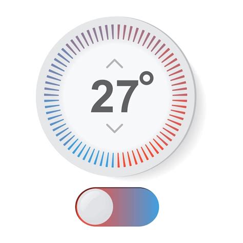 대시보드 Ui 및 Ux Kit 컨트롤 센터 디자인을 조절하는 데 사용되는 컨트롤 노브 진행 바 프리미엄 벡터
