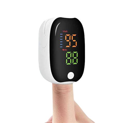Fingertip Pulse Oximeter Pulse Fingertip O2 Monitor For Health