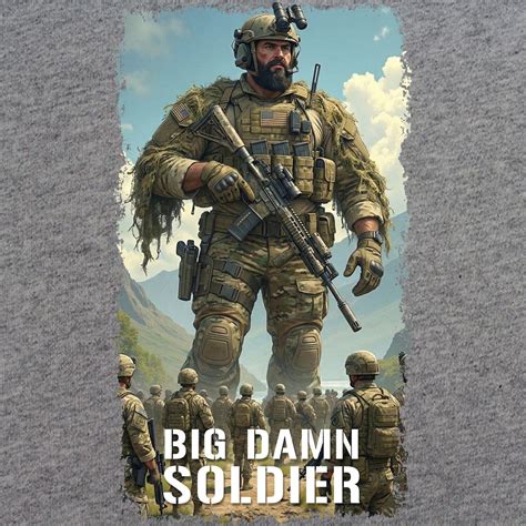 Big Damn Soldier T Shirt Usamm