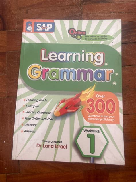 Learning Grammar Workbook 1 Hobbies And Toys Books And Magazines