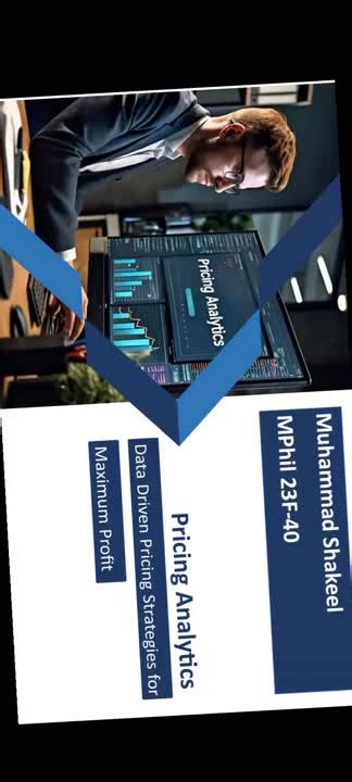Video Muhammad Shakeel On Linkedin Pricing Analytics