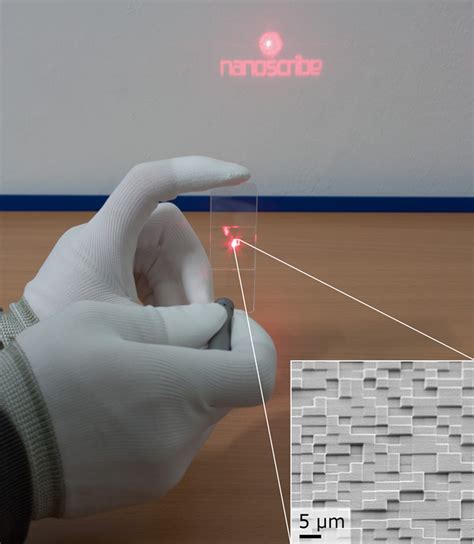 Nanoscribe Diffractive Security Features Fabricated In One Printing