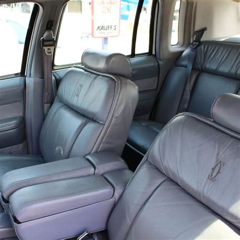 1993 Cartier Edition Lincoln Town Car With Unique Leather Interior
