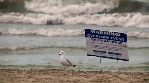 Sewage Overflow Closes Edgewater Beach