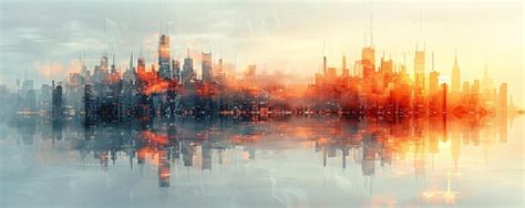 Premium Photo Digital Cityscapes Evolving Dynamically Based Background