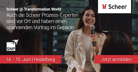 Tara Von Metzen On Linkedin Scheer Snp Transformation World 2023 Scheer Gmbh