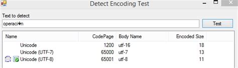 Net C Utf 8 String Not Wanting To Convert To Ascii Or Something