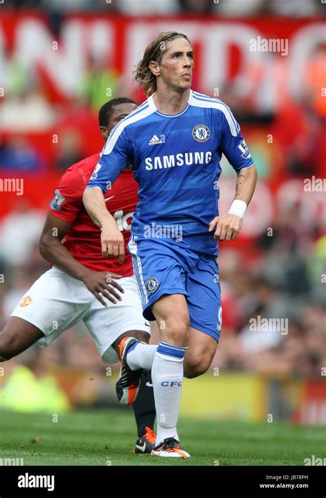 Fernando Torres Chelsea Fc Chelsea Fc Old Trafford Manchester England