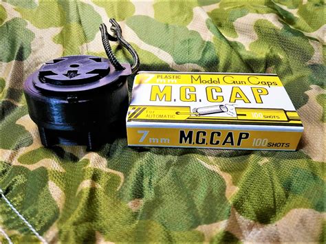 3d File M14 Land Mine For 7mm Model Gun Cap・3d Printer Design To