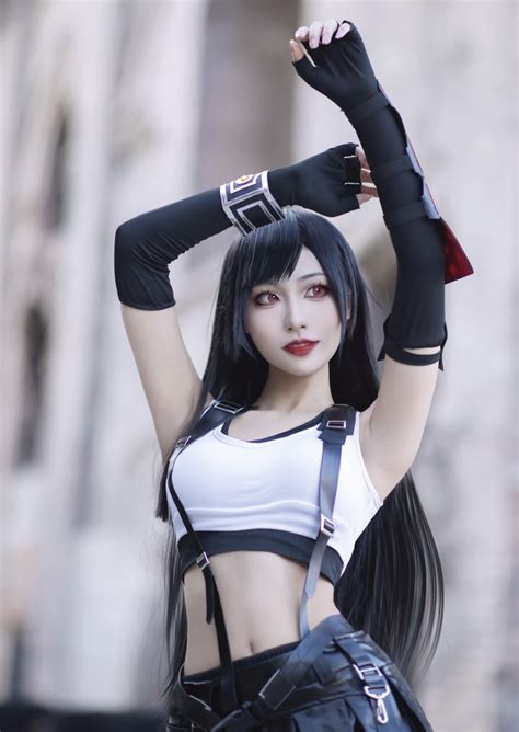 Final Fantasy 7 Tifa Lockhart Premium Cosplay Set Handmade Costume