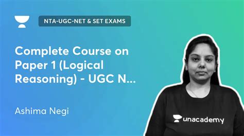 Nta Ugc Net And Set Exams Complete Course On Paper 1 Logical Reasoning Ugc Net Dec 2024 By