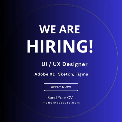 Mano Ranjitham On Linkedin Hiring Sketch Adobexd Figma Invision Uiux Designer Graphics
