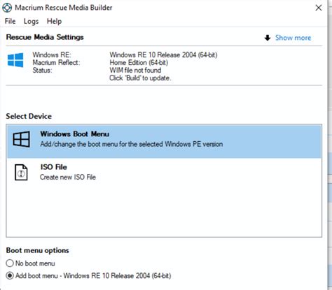 topic step by step setting up macrium askwoody