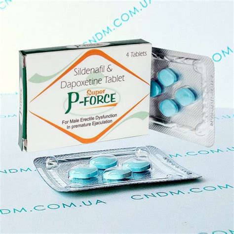 Купить Super P-Force. Таблетки Супер П Форс цена 110 грн упаковка.