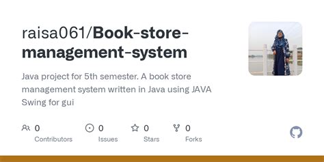 Github Raisa Book Store Management System