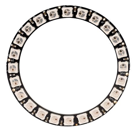Adafruit NeoPixel Rings Addressable RGB LEDs Rapid Electronics