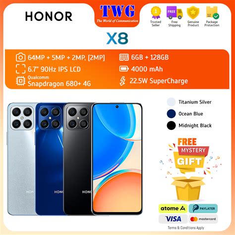 HONOR X8 4G - TWG Online Store