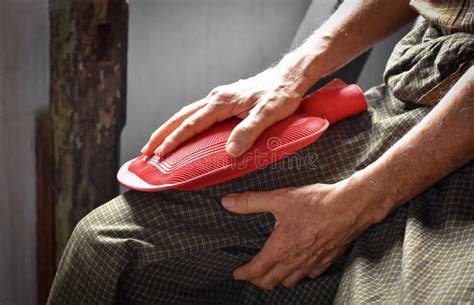 Thigh Pain In Asian Male Patient Concept Of Muscle Sprain Sciatica Or