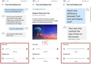 EMUI Tip How To Customize Text And Display Size Huawei Central