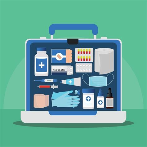 First Aid Kit 11130835 Vector Art At Vecteezy