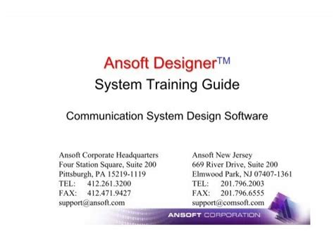 Ansoft Designer