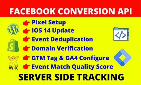 setup facebook pixel conversion api with gtm server side tracking by