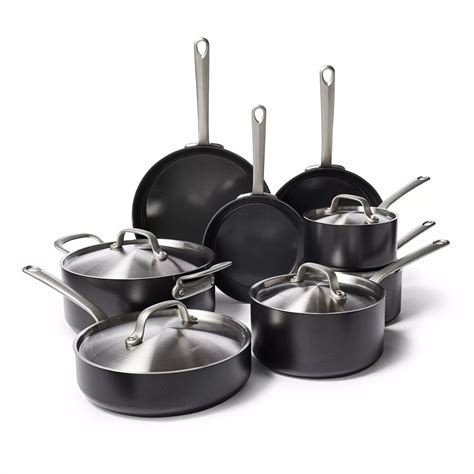 Greenpan Craft Noire 13 Piece Cookware Set Sur La Table