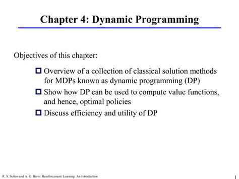 Ppt Chapter 4 Dynamic Programming Powerpoint Presentation Free Download Id4494112