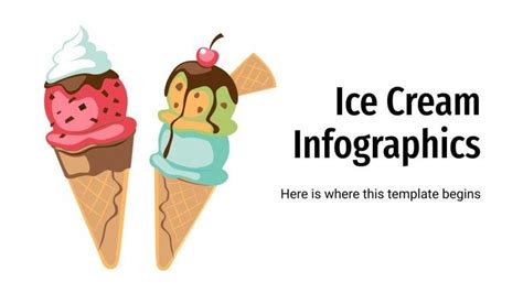 Free Google Slides PowerPoint Templates Full Of Ice Cream