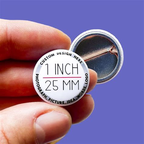 Custom One Inch Button Pins Etsy
